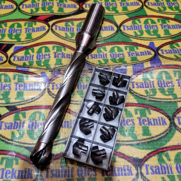 Jual U Drill ISCAR 15mm Shank 20mm Mata Bor Insert Carbide 15mm Iscar ...