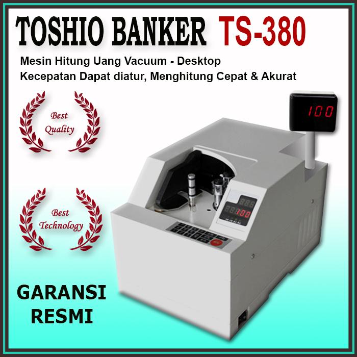 Jual TOSHIO BANKER TS380 | Mesin Hitung Uang Vacuum | Official Store ...