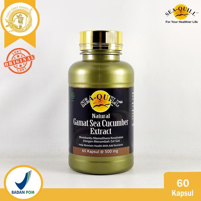 Promo SEA QUILL NATURAL GAMAT SEA CUCUMBER EXTRACT (60 KAPSUL ...