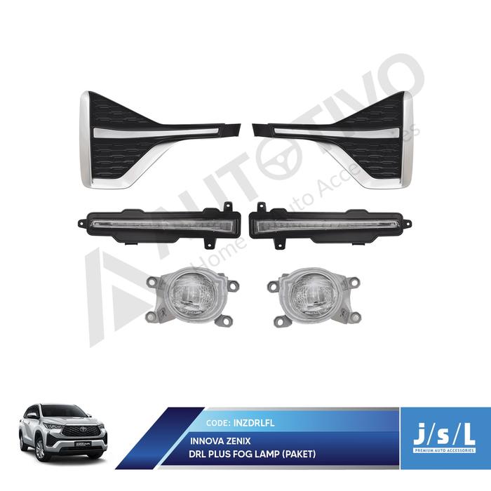 Promo Paket Foglamp LED + DRL Innova Zenix Original Cicil 0% 3x ...