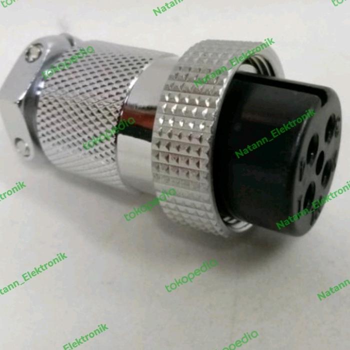 Jual soket socket lampu aldis lamp female cewek cewe 4p 4pin cxd8 cxd 8 ...