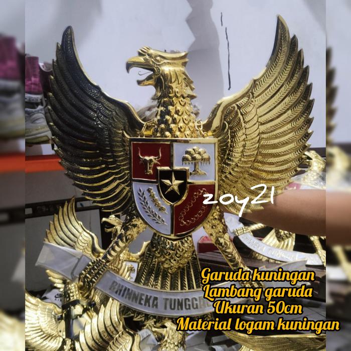 Jual Garuda kuningan 50cm lambang garuda kuningan - Kota Bekasi - zoy ...