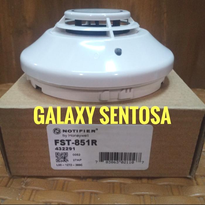 Jual HEAT DETECTOR NOTIFIER FST-851R TERMASUK BASE, FIRE ALARM ...