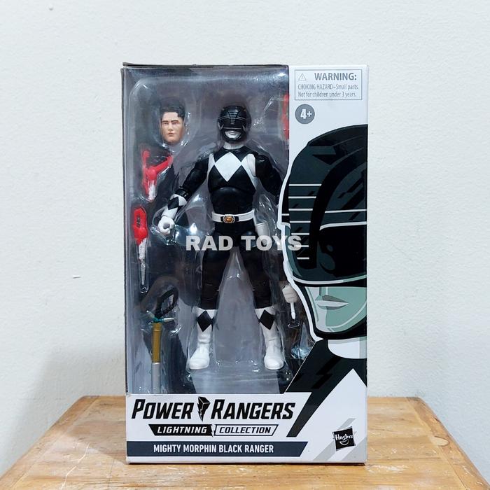 Jual Black ranger lightning collection hasbro mighty morphin power ...