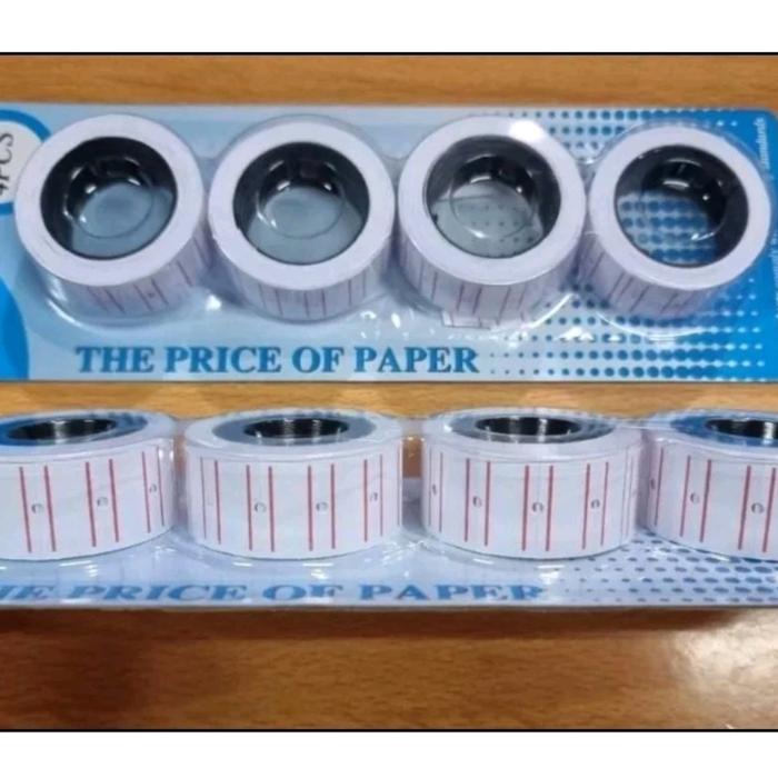 Jual MJ LABEL PRINT CETAK HARGA ISI 4 ROLL - Kab. Tangerang - MaryjaneOnline | Tokopedia