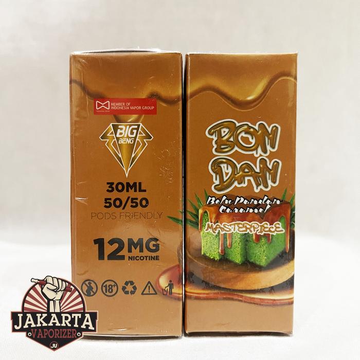 Jual PODS FRIENDLY BONDAN V4 BOLU PANDAN CARAMEL 30ML 12MG BY BIG BENG ...
