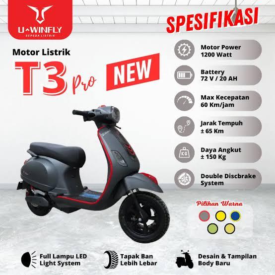 Jual motor listrik uwinfly t3s pro murah - Kota Bandung - Matahari ...
