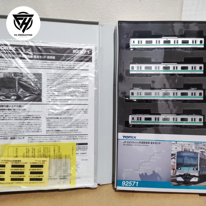 Jual MINIATURE TOMIX N SCALE JR E233 Series Joban Line - Kota Depok ...