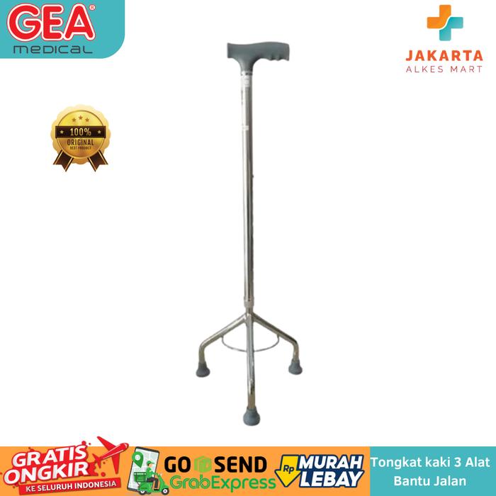 Jual Tongkat Jalan Lansia Kaki 3 Alat Bantu Jalan Manula Gea FS926 ...