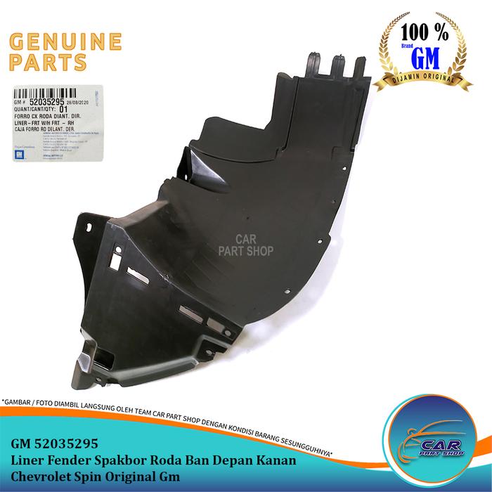 Jual Liner Fender Spakbor Roda Ban Depan Kanan Chevrolet Spin Original ...