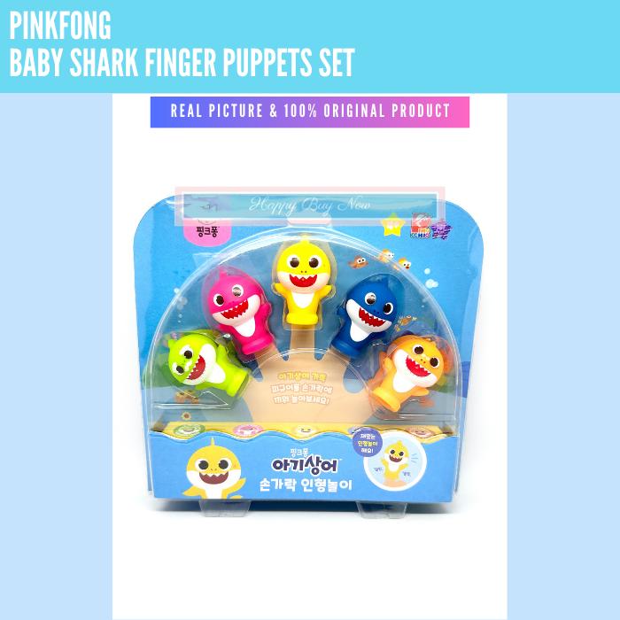 Jual Pinkfong Baby Shark Finger Puppets Set / Mainan Boneka Jari ...