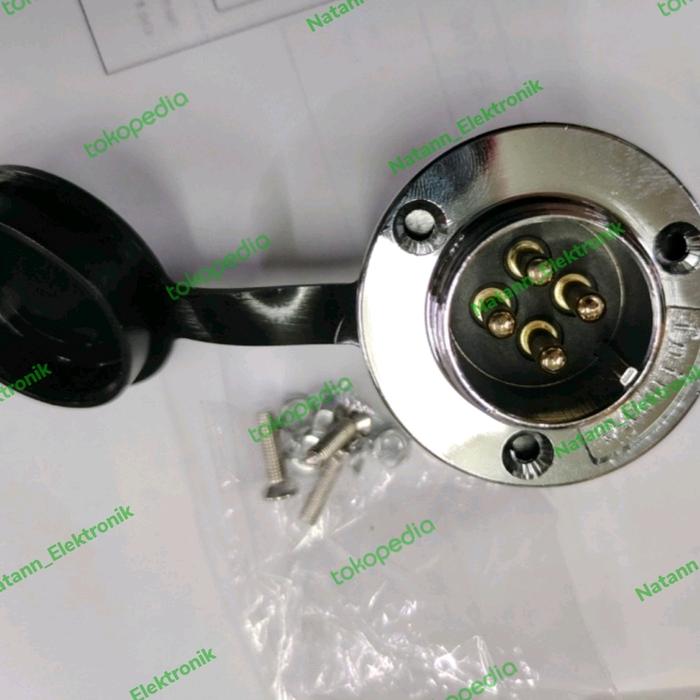 Jual soket socket lampu aldis lamp male cowok cowo 4p 4pin 4 pin cxd8 cxd 8 - Jakarta Barat ...