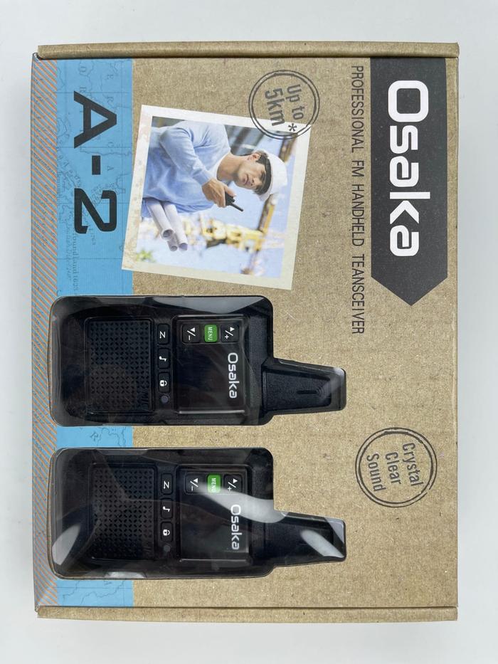 Jual Ht Mini Led Display Two Way Radio Osaka A2 Walkie Talkie - A2 Merah Di Seller Noelle ...