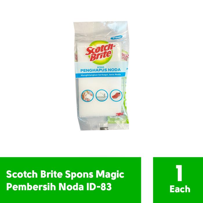 Jual 3M Scotch-Brite Spons Magic Pembersih Noda ID-83 - Per Pcs - Kota ...