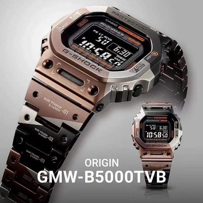 Jual Gshock GMW-B5000TVB-1DR / GMWB5000TVB GMWB5000 Titanium Virtual ...