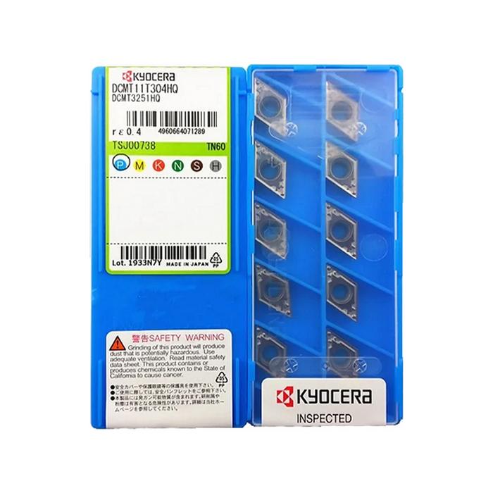 Promo Insert DCMT 11T304 HQ KYOCERA Pahat Bubut DCMT 11 T3 04 ...