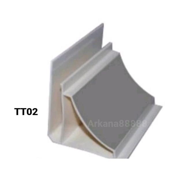 Jual lis plafon pvc /list sudut plafon /lis profil plafon - TT 01, 3 ...