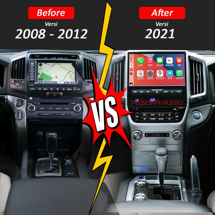 Jual Headunit Android Toyota Land Cruiser 200 - INTERIOR FACELIFT ...
