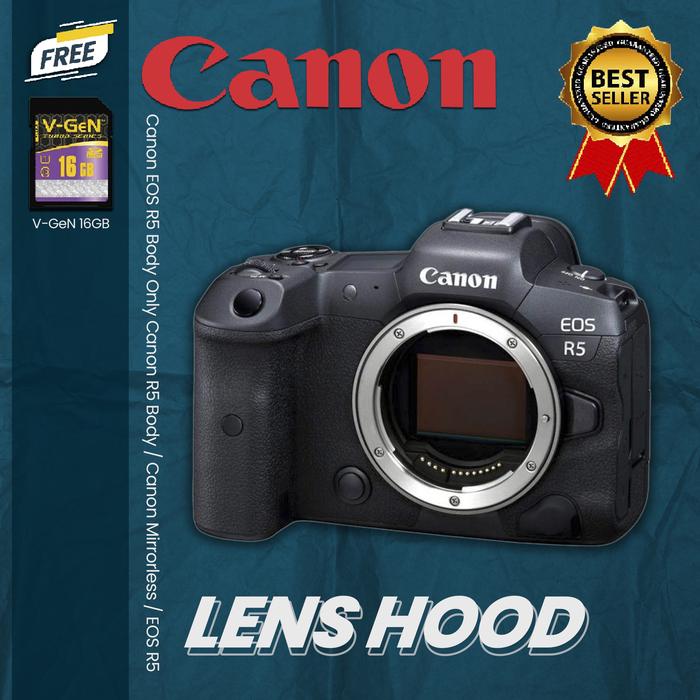 Jual Canon EOS R5 Body Only Canon R5 Body / Canon Mirrorless / EOS R5 ...