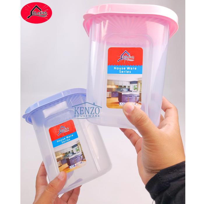 Jual Toples Plastik 1,5 L Kue Kering Lebaran Toples Bening Kotak Snack ...