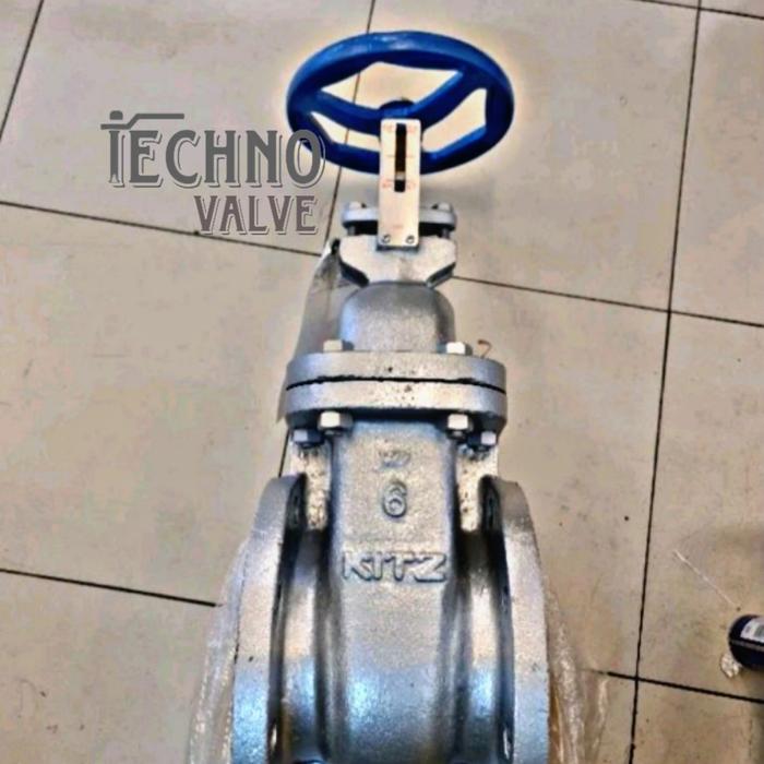 Jual GATE VALVE KITZ (ORIGINAL) CAST IRON JIS 10K UK 6" INCH DN150 - Jakarta Barat ...