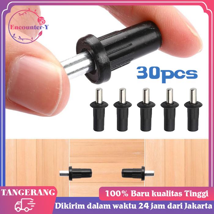 Jual 30pc Door Pin Metal Engsel Pintu Lemari 7.5mm Spring Ambalan Duplo ...
