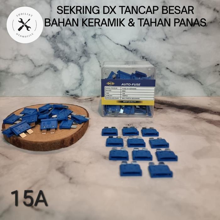 Jual SEKRING / SIKRING DX TANCAP BESAR BAHAN KERAMIK - 15A BIRU - Kab. Tangerang - Sudiliat ...