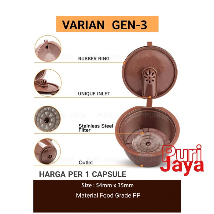 Jual Refill Capsule Dolce Gusto Nescafe Coffee Kapsul Kopi Isi Ulang ...