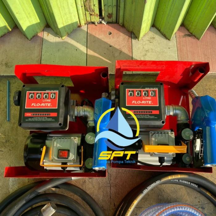 Jual Flow Meter Solar-Diesel Set Pump-FlowMeter Dan Pompa pengisian BBM ...