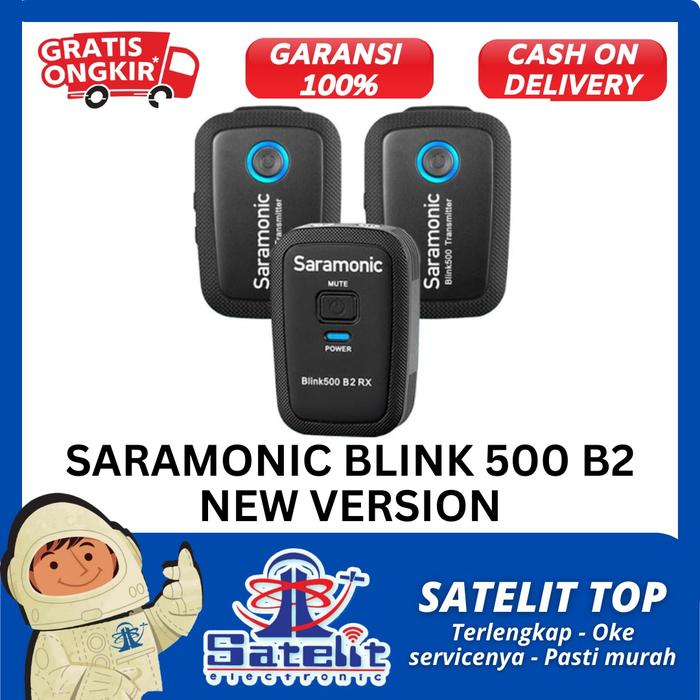 Promo SARAMONIC BLINK 500 B2 NEW VERSION Cicil 0% 3x - Kota Surakarta - Satelit electronic ...