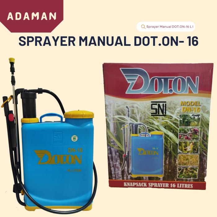 Jual Sprayer manual 16 Liter DOT.ON- 16 (DN-16) - Kota Bandar Lampung - Adaman Official Store ...