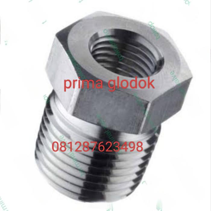 Jual Bushing swagelok ss316 ss-8-RB-4/bushing ss316 1/2 x 1/4 swagelok ...