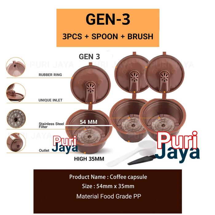 Jual Refill Capsule Dolce Gusto Nescafe Coffee Kapsul Kopi Isi Ulang ...