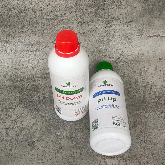 Jual PH UP dan PH Down Kemasan 500ml Khusus Hidroponik - Kota Depok - Agam Farm | Tokopedia