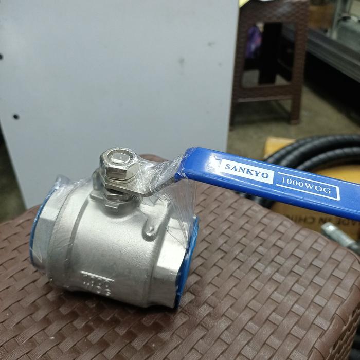Jual BALL VALVE SANKYO 2" SS316 - Jakarta Barat - pneumatic inti jaya | Tokopedia