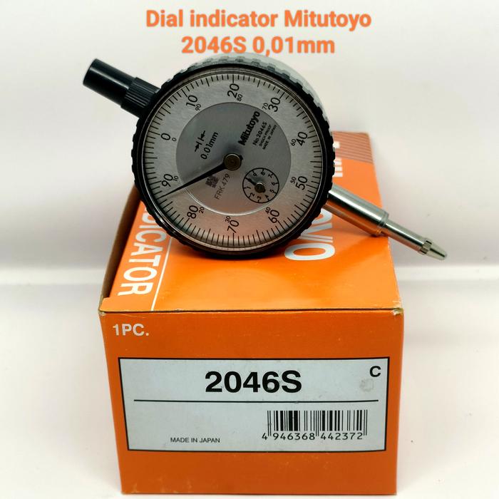 Jual Mitutoyo 2046S Dial Indicator Ketelitian 0,01mm MADE IN JAPAN - Jakarta Barat - ZTS ...