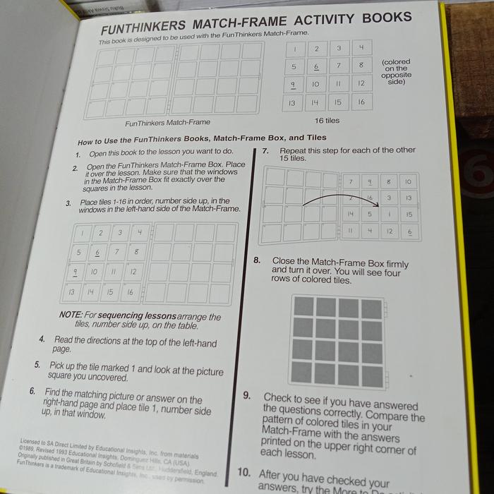 Jual Buku Ori Fun Thinkers Mind Your P's & Clues Thinking Skills Level ...