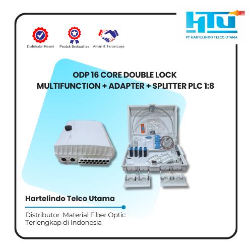 Jual ODP Kap 16 Port Model Sunsea Double Lock Komplit Spliter 1:8 PLC ...