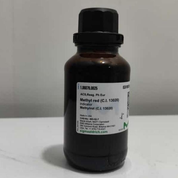 Jual Methyl Red Indicator/Indikator Metil Merah Brand MERCK 25 G - Kota Depok - WIN-CHEM | Tokopedia