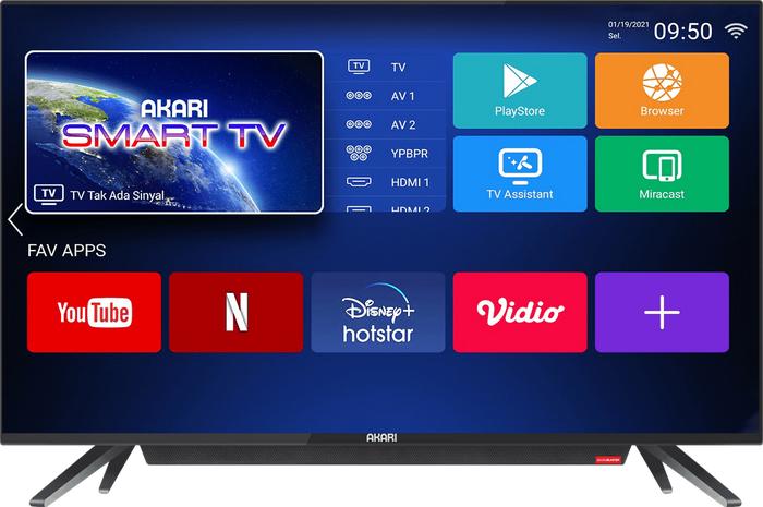 Jual LED TV 50" AKARI AT5550B ANDROID TV SMARTCONNECT WITH YOUR SMARTPHONE - Jakarta Selatan ...