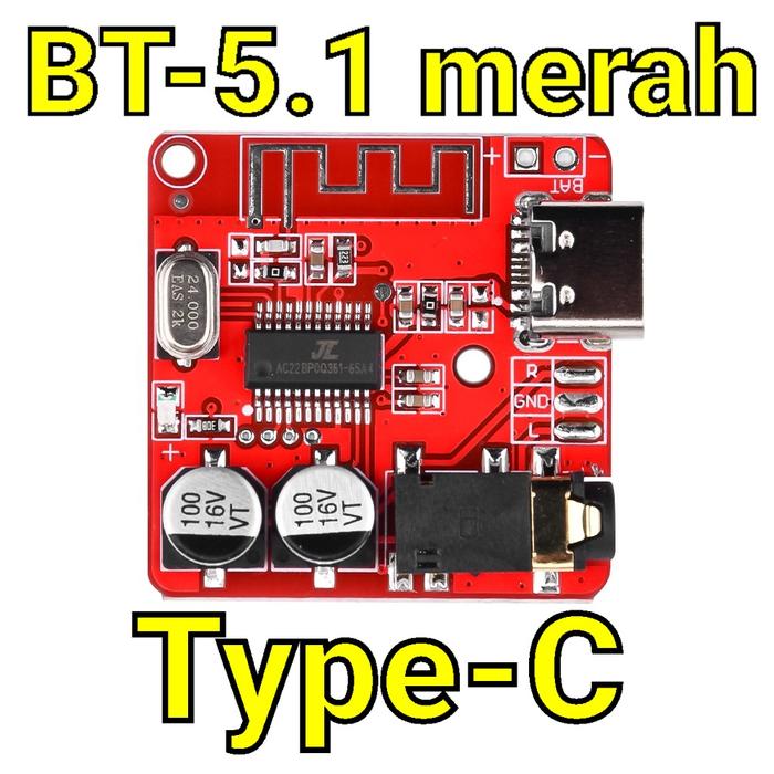 Jual modul Bluetooth 5.1 | modul bluetooth TYPE C | modul bluetooth mp3 ...