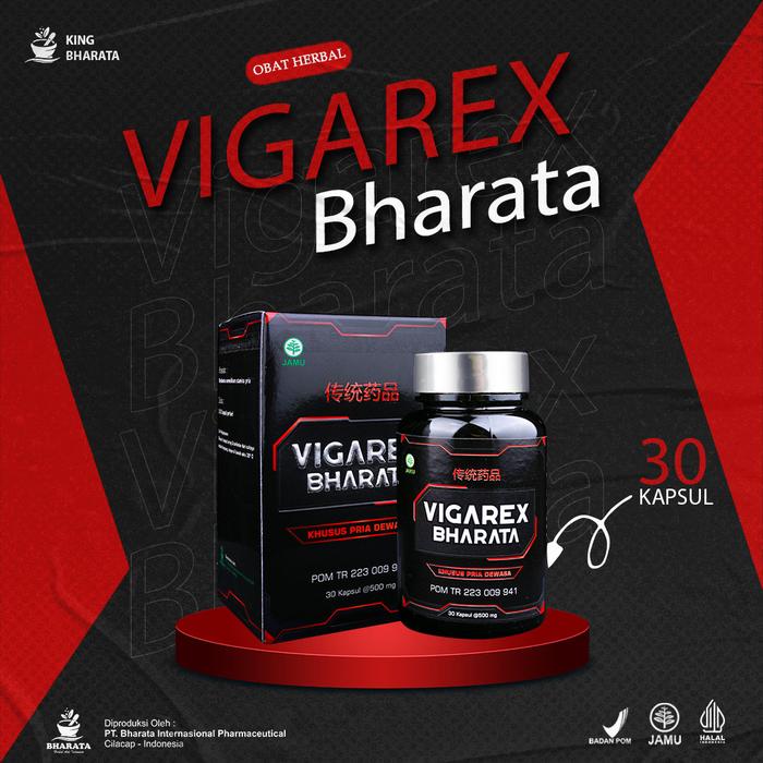 Jual Obat Kuat Pria Tahan Lama Herbal VIGAREX BHARATA Resmi BPOM Asli ...