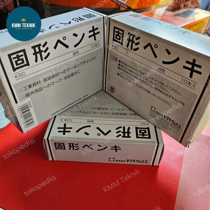 Jual Solid Paint Marker Sakura Spidol Penanda Besi Industri Permanen ...