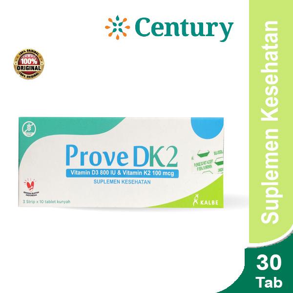 Promo Prove DK2 Vitamin D3 800IU & Vitamin K2 100 Mcg 3 Strip 10's ...