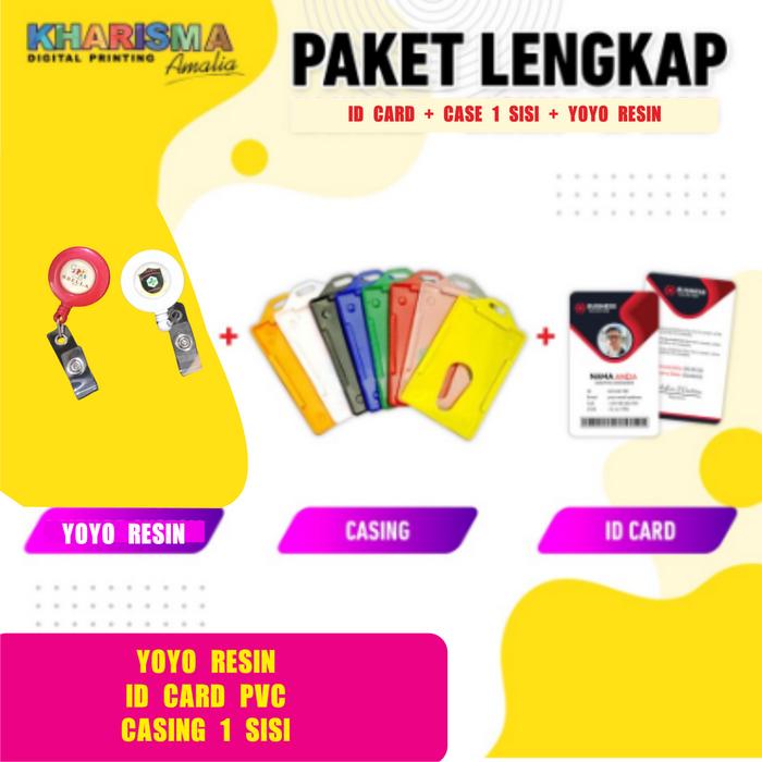 Jual PAKET YOYO LOGO RESIN + CASING + ID CARD - Kab. Bekasi - Kharisma ...
