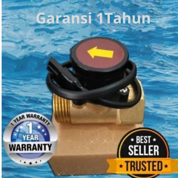 Jual Water flow Switch Pompa Air 3/4"X3/4" Saklar Otomatis Pompa Air ...