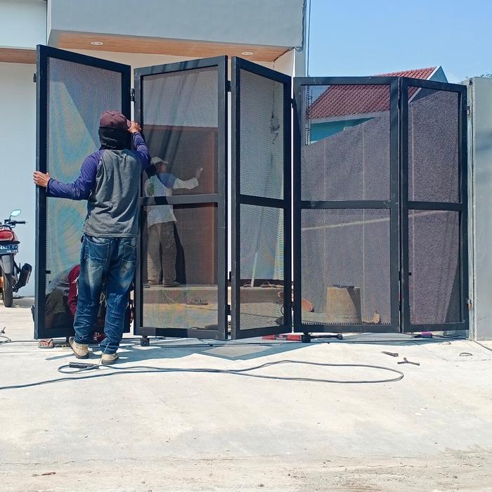 Jual pagar plat perforated besi - Kota Tangerang Selatan - aan decoor ...