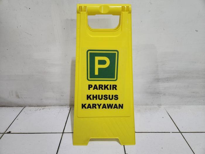 Jual Rambu DILARANG PARKIR Plang palang No parking Valet Hotel Ruko ...
