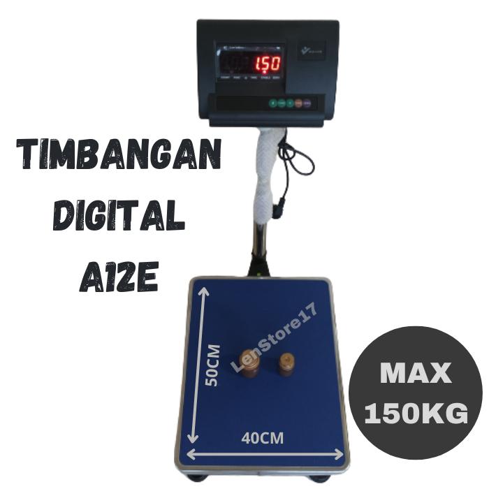 Jual Timbangan Digital/Timbangan Lantai A12E Kapasitas 150KG - Kab. Bogor - LenStore17 | Tokopedia