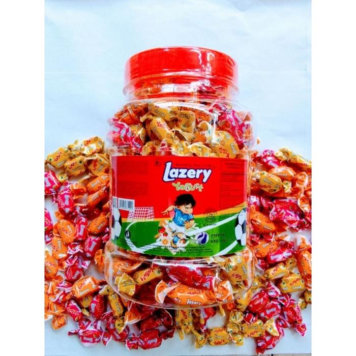 Jual Permen Lazery Rasa Buah toples ( isi 200 butir ) (Permen Sugus ...